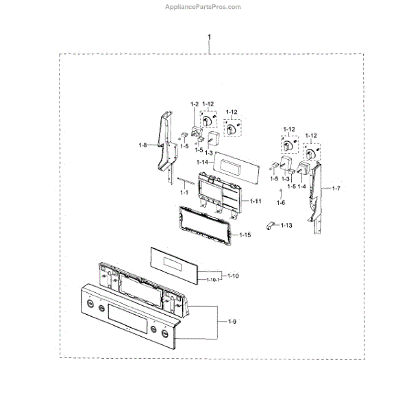 Parts for Samsung FE710DRS/XAA-02: Control Panel Parts ...