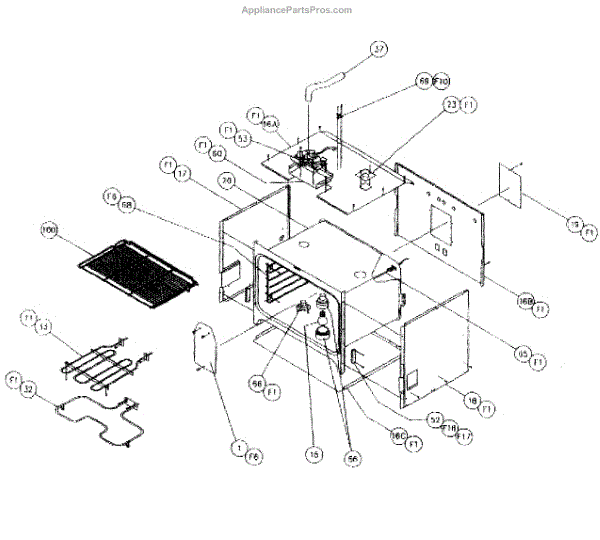 Parts For Dacor Ecps130 Oven Cell Parts