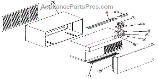 Parts for Climette/keeprite/zoneaire CHP615450: Non Functionial Parts ...