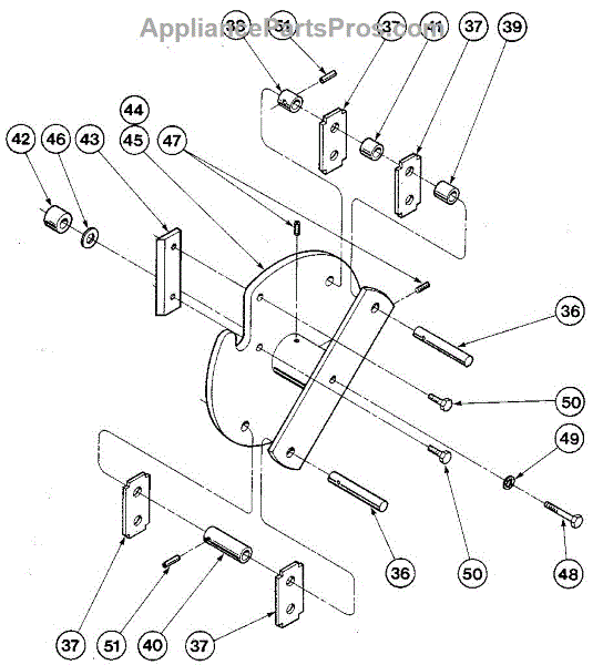 Parts for Troy-Bilt JUNIOR TOMAHAWK: Chipper Disc Assembly Parts ...