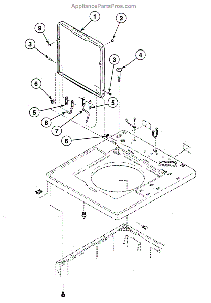 Parts for Speed Queen SWT120LA: Lid Assy Parts - AppliancePartsPros.com