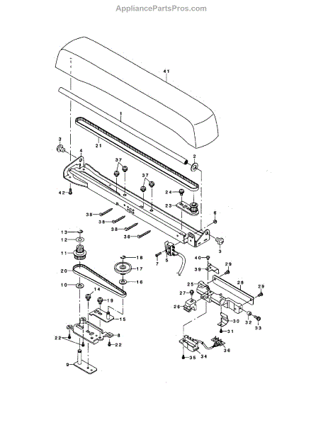 Parts for Singer XL-6000: Y Axis Drive / Frame Holder Parts ...