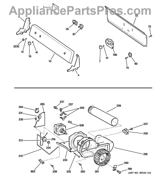 WE1M652 Timer Knob | Genuine Ge OEM In Stock