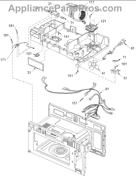 HOW-TO: Jenn-Air Microwave JMC8130DDS Won't start or doesn't start