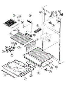 RB193TV Magic Chef Refrigerator Parts & Free Repair Help ...