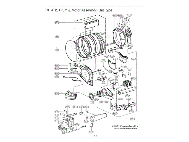 MCK49049101 Lint Screen Housing | Genuine Lg OEM In Stock
