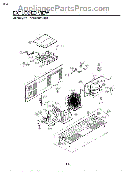 4680JB1026H Cooling Motor | Genuine Lg OEM In Stock