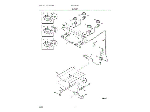 5304509706 Oven Burner Ignitor | Genuine Frigidaire OEM In Stock
