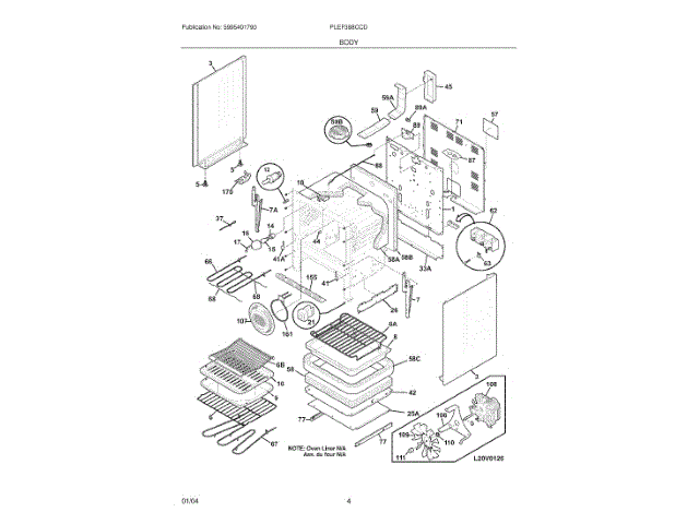 316203301 Oven Broil Element | Genuine Frigidaire OEM In Stock