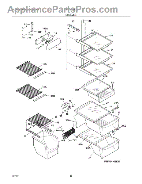 241969501 Meat Pan Cover | Genuine Frigidaire OEM In Stock