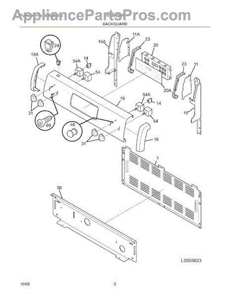 316436000 Small Surface Element Switch | Genuine Frigidaire OEM In Stock