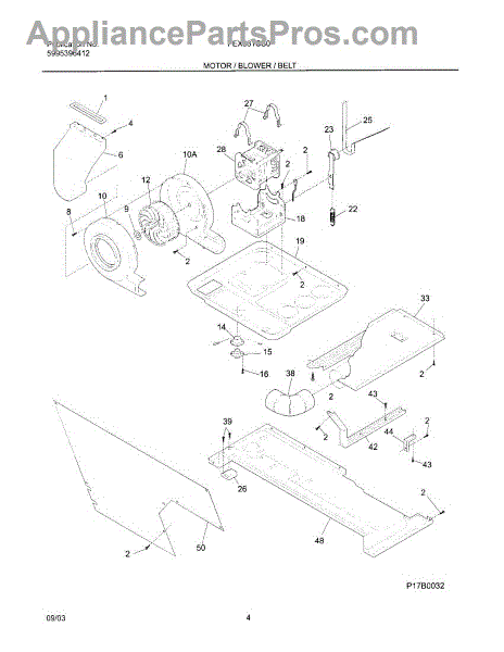 134196602 Motor | Genuine Frigidaire OEM In Stock