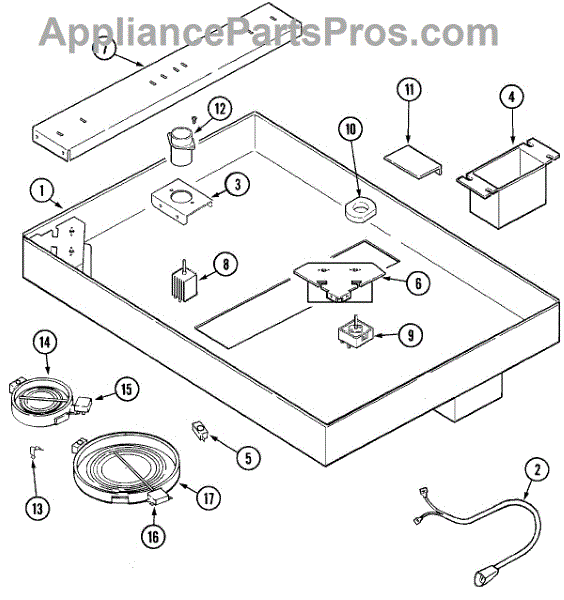 W11088181 Infinite Switch Top Burner Control Switch | Genuine Whirlpool ...