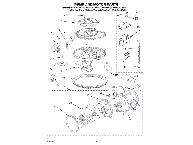 8269144A Drain Hose | Genuine Whirlpool OEM In Stock