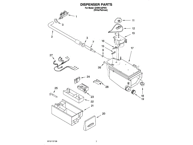 WP8182862 Water Valve | Genuine Whirlpool OEM In Stock