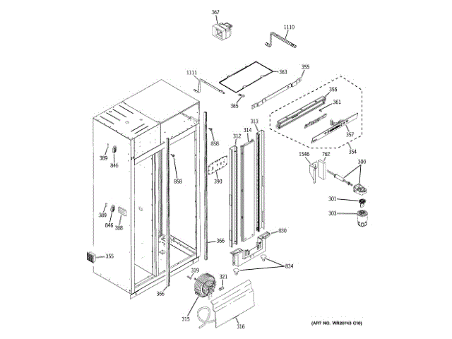 GE WR55X47615 Top Led Board (AP7250755) - AppliancePartsPros.com