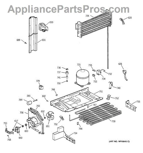 WR50X10010 Defrost Thermostat | Genuine Ge OEM In Stock