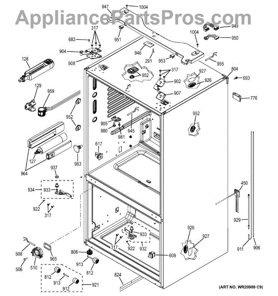 WR02X13684 Filter Manifold | Genuine Ge OEM In Stock