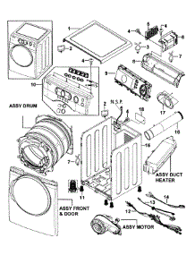 DV337AEG/XAA-0000 / Samsung Dryer Parts & Free Repair Help ...