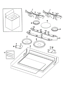 NE595R0ABWW/AA-0000 / Samsung Range Parts & Free Repair Help ...