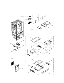 RFG297HDRS/XAA-0001 / Samsung Refrigerator Parts & Free Repair Help ...