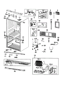 RF4289HARS/XAA-0001 / Samsung Refrigerator Parts & Free Repair Help ...