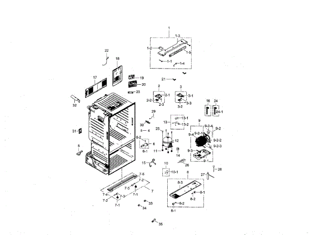 DA97-05557Y Refrigerator Freezer Door Gasket Assembly | Genuine Samsung ...