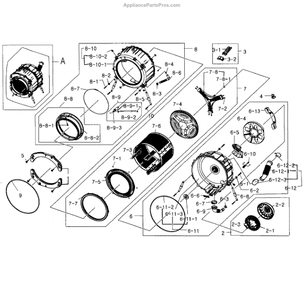DC67-00622A Washer Weight Balancer | Genuine Samsung OEM In Stock