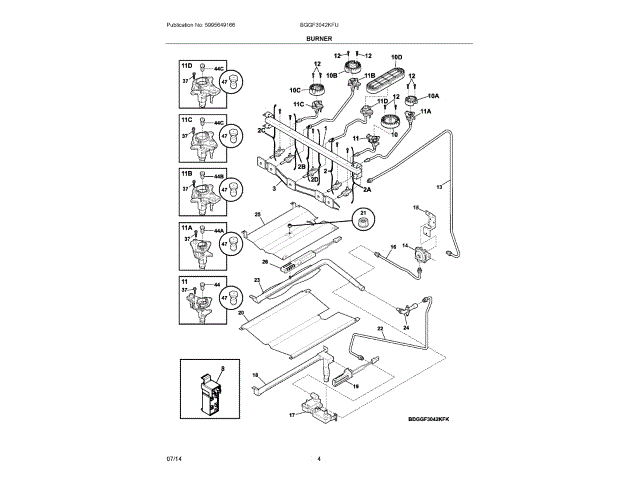 GRLP4 Lp Conversion Kit | Genuine Frigidaire OEM In Stock