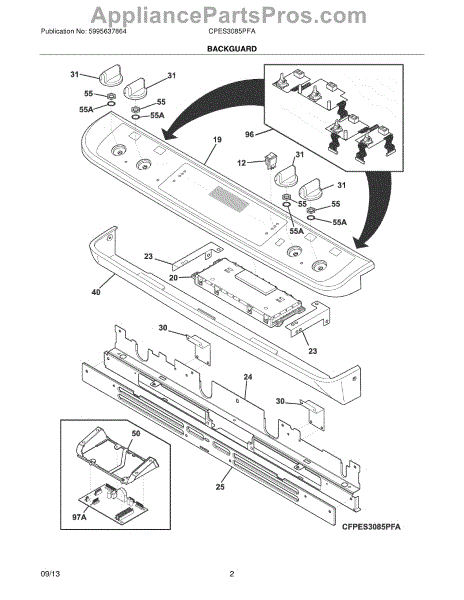 5304503606 Controller | Genuine Frigidaire OEM In Stock