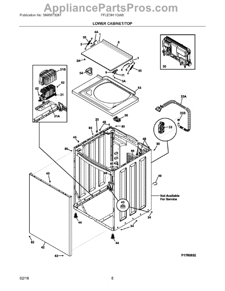 808653801 Electronic Control Board (Dishwasher) | Genuine Frigidaire ...