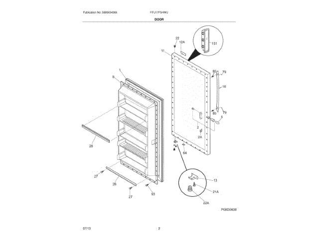 Frigidaire 297370600 User Control Board (AP5318915 ...