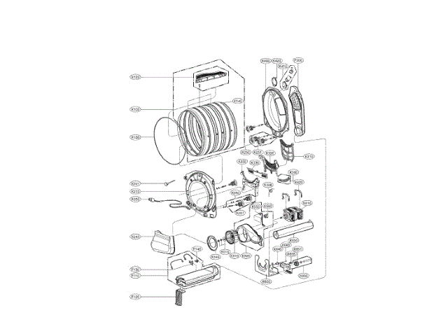 4400EL2001D Dryer Drum Drive Belt (Poly V) | Genuine Lg OEM In Stock