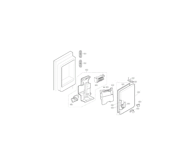 AEQ73130004 Ice Maker Assembly Kit | Genuine Lg OEM In Stock