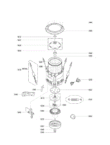 WT1101CW / LG Washer Parts & Free Repair Help - AppliancePartsPros