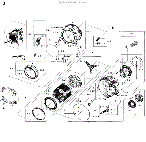 DC67-00839A Washer Weight Balancer | Genuine Samsung OEM In Stock