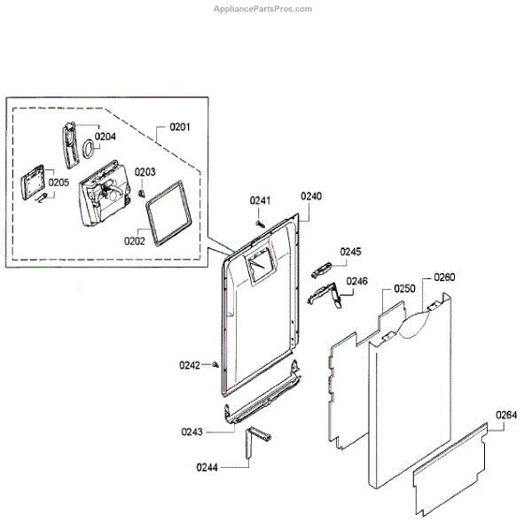 12008380 Dishwasher Detergent Dispenser | Genuine Bosch OEM In Stock