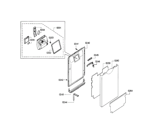 12008380 Dishwasher Detergent Dispenser | Genuine Bosch OEM In Stock