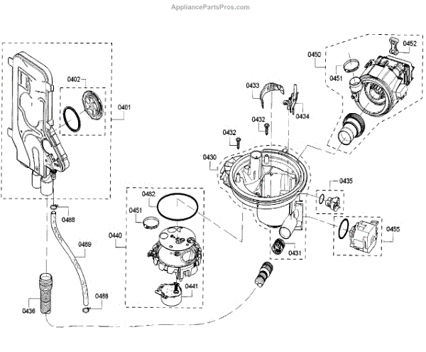 11030996 Water Inlet | Genuine Bosch OEM In Stock