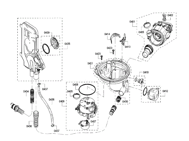 12008381 Circulation Motor And Heater Assembly | Genuine Bosch OEM In Stock