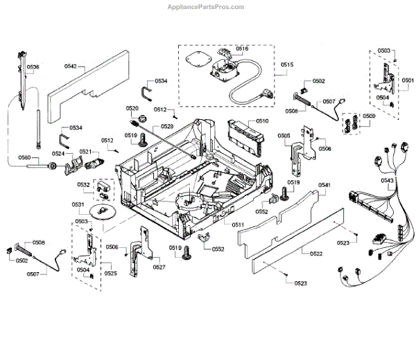 00746492 Base Panel | Genuine Bosch OEM In Stock