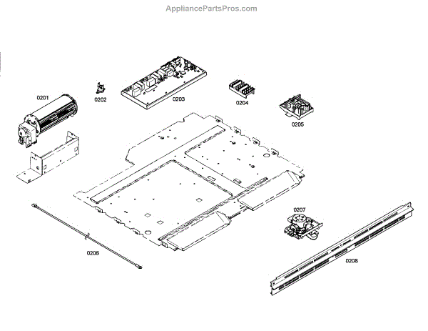 Bosch 00655358 Control Module (AP5326435) - AppliancePartsPros.com