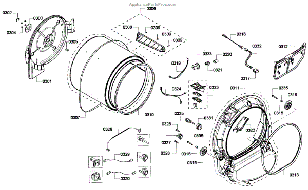 Bosch 00677826 Filter-Fluff (AP4509367) - AppliancePartsPros.com