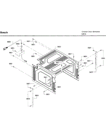 HMD8053UC/01 Bosch Microwave Parts & Free Repair Help - AppliancePartsPros