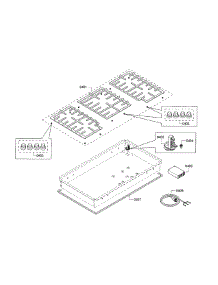 NGMP655UC/01 Bosch Cooktop Parts & Free Repair Help - AppliancePartsPros