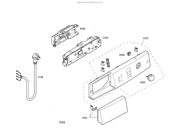 00600616 Program Selector Knob (Rotary) | Genuine Bosch OEM In Stock
