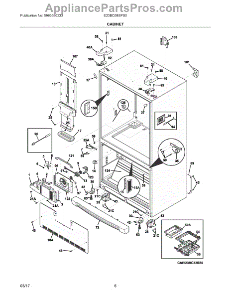 809069206 Evaporator Fan Motor | Genuine Frigidaire OEM In Stock