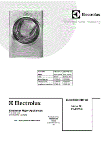 EIMED60LT3 Electrolux Dryer Parts & Free Repair Help - AppliancePartsPros