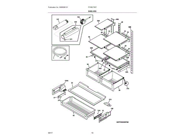 5304508067 Drawer Cover | Genuine Frigidaire OEM In Stock