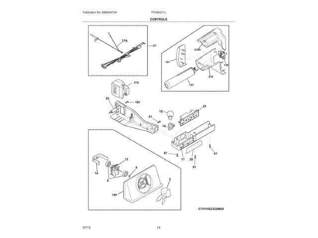 A01078804 Refrigerator Control Board | Genuine Frigidaire OEM In Stock